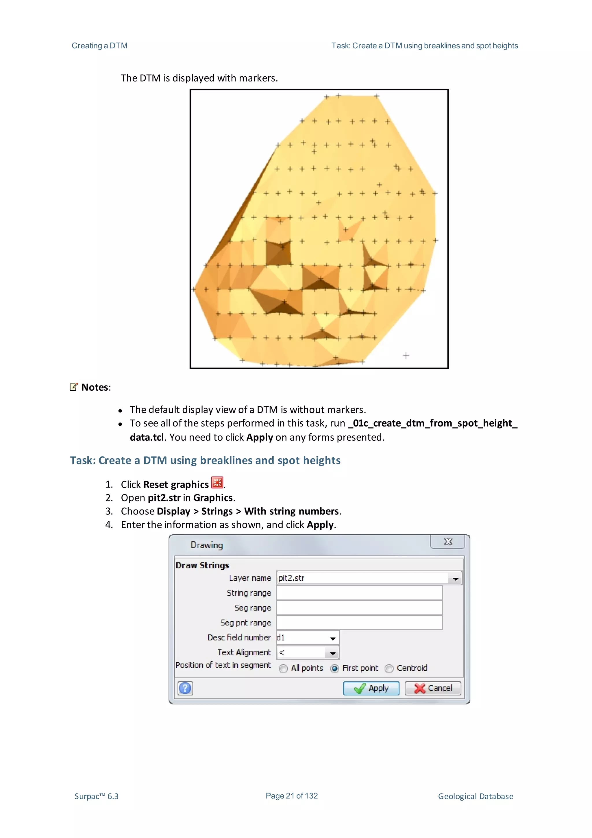 Surpac geological modelling 3 | PDF