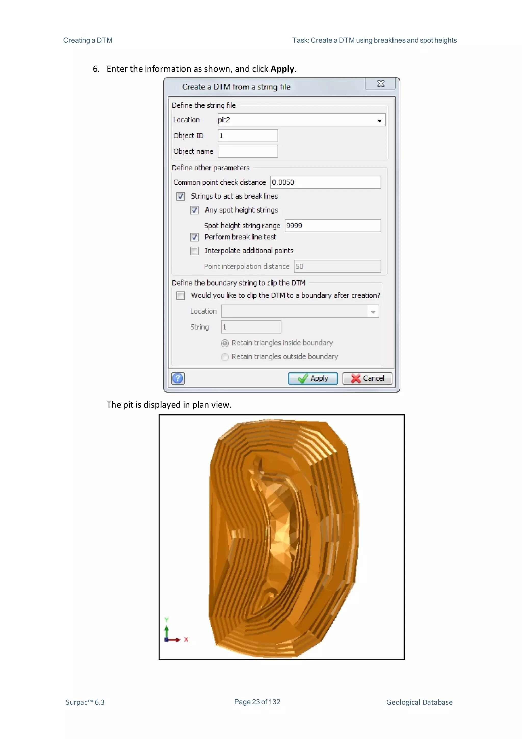 Surpac geological modelling 3 | PDF