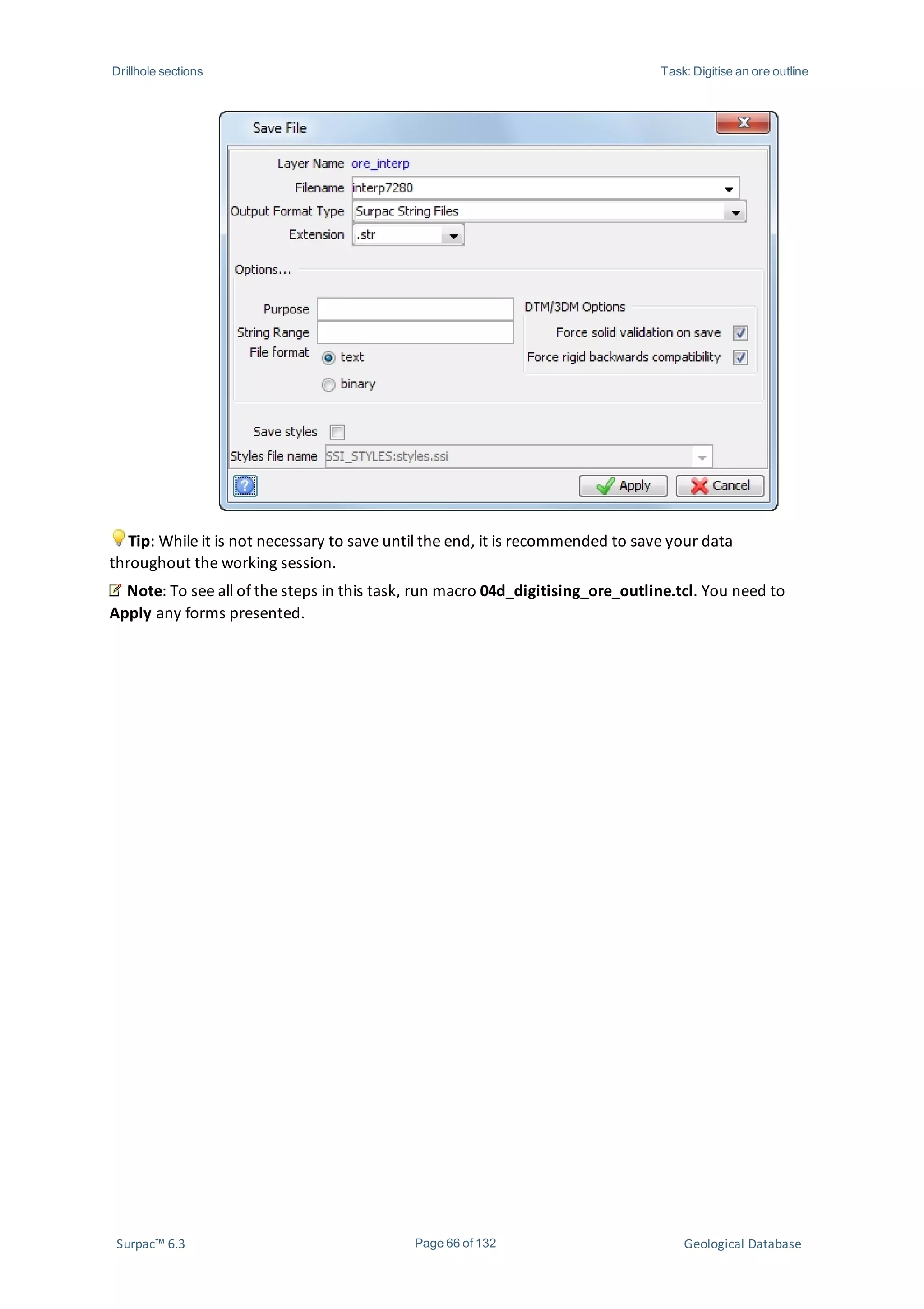 Surpac geological modelling 3 | PDF