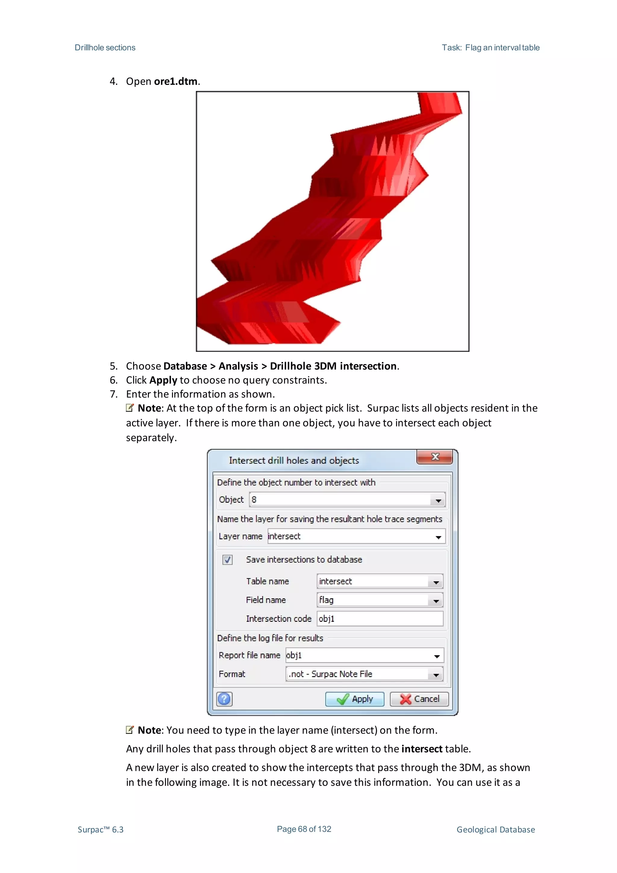 Surpac geological modelling 3 | PDF