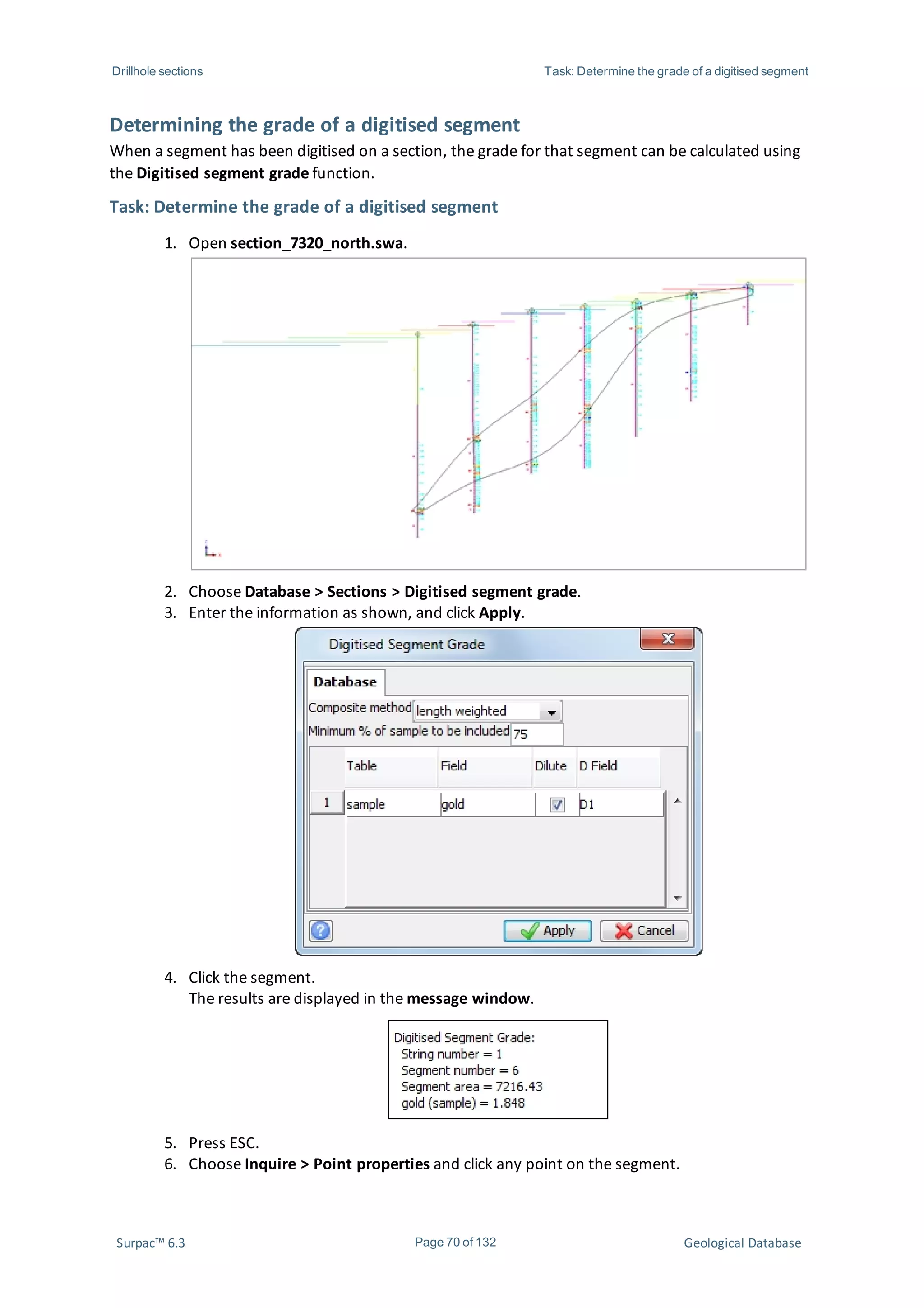 Surpac geological modelling 3 | PDF