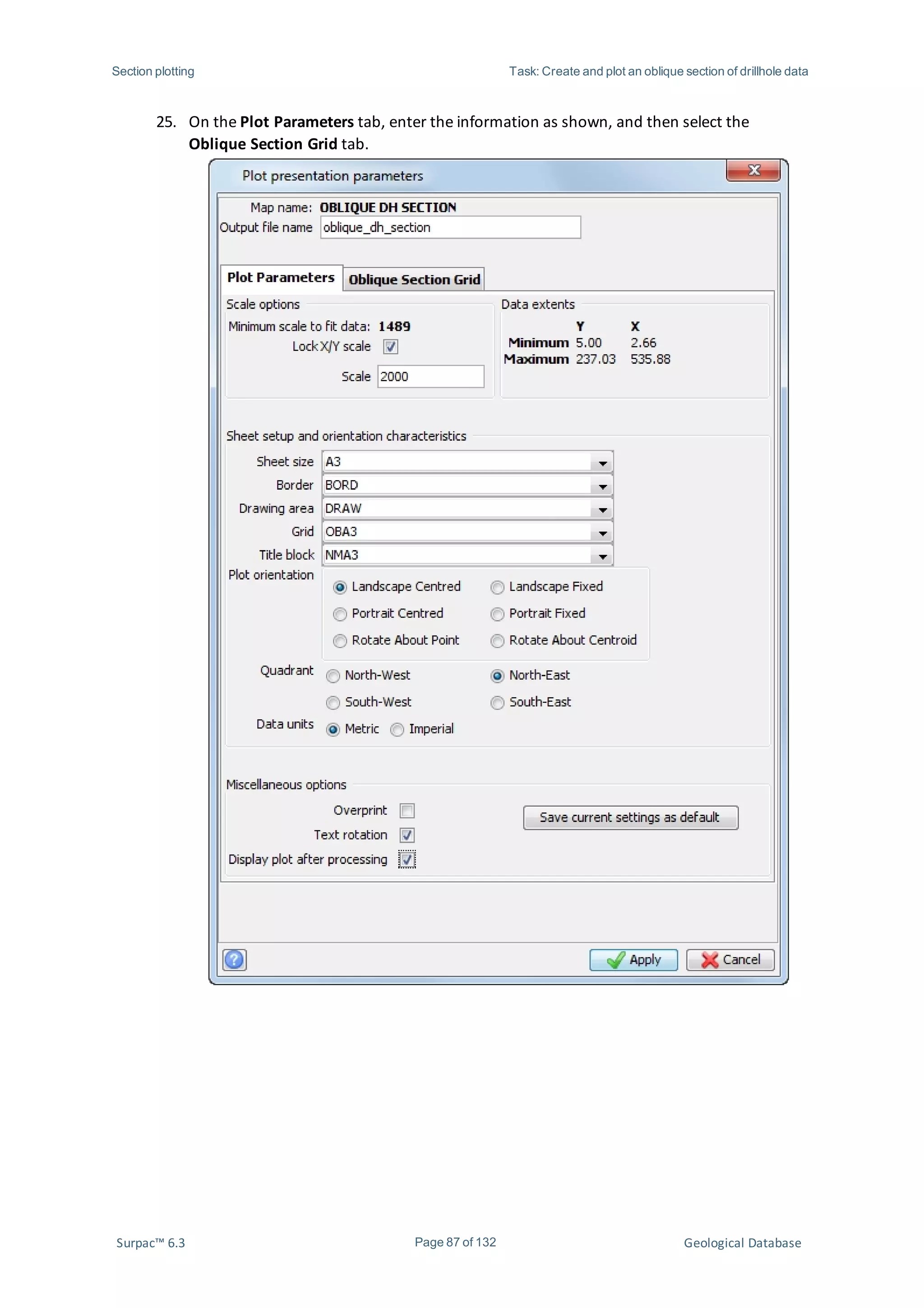 Surpac geological modelling 3 | PDF