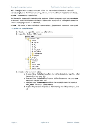 Surpac geological modelling 3 | PDF