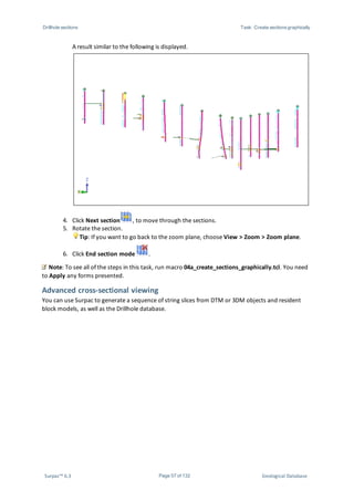 Surpac geological modelling 3 | PDF