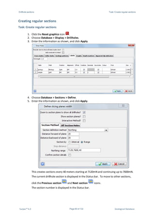 Surpac geological modelling 3 | PDF