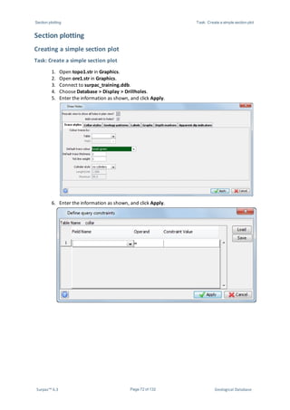 Surpac geological modelling 3 | PDF