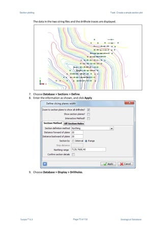 Surpac geological modelling 3 | PDF