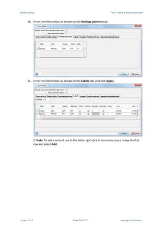 Surpac geological modelling 3 | PDF