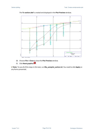 Surpac geological modelling 3 | PDF