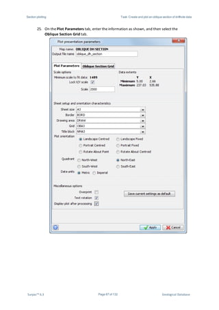 Surpac geological modelling 3 | PDF