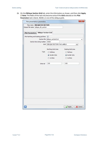 Surpac geological modelling 3 | PDF