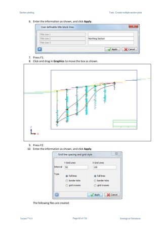 Surpac geological modelling 3 | PDF