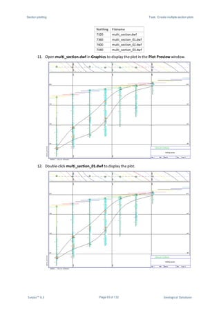 Surpac geological modelling 3 | PDF