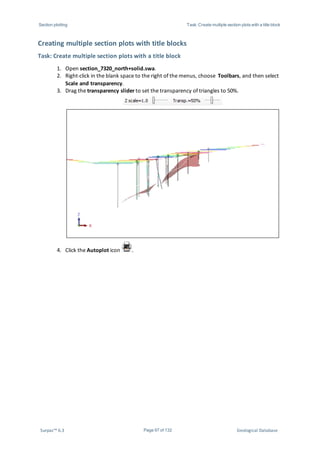 Surpac geological modelling 3 | PDF