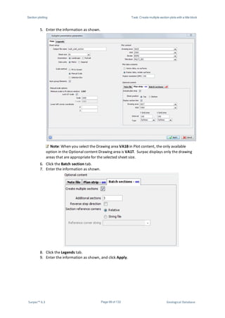 Surpac geological modelling 3 | PDF