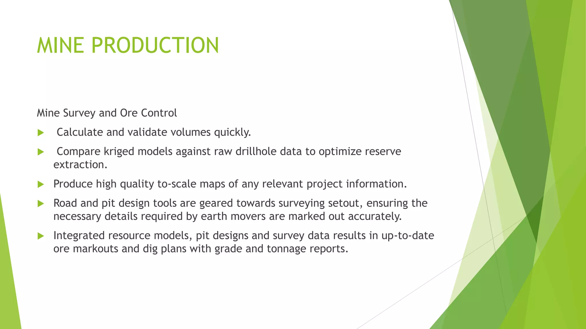 Surpac Software | PPTX
