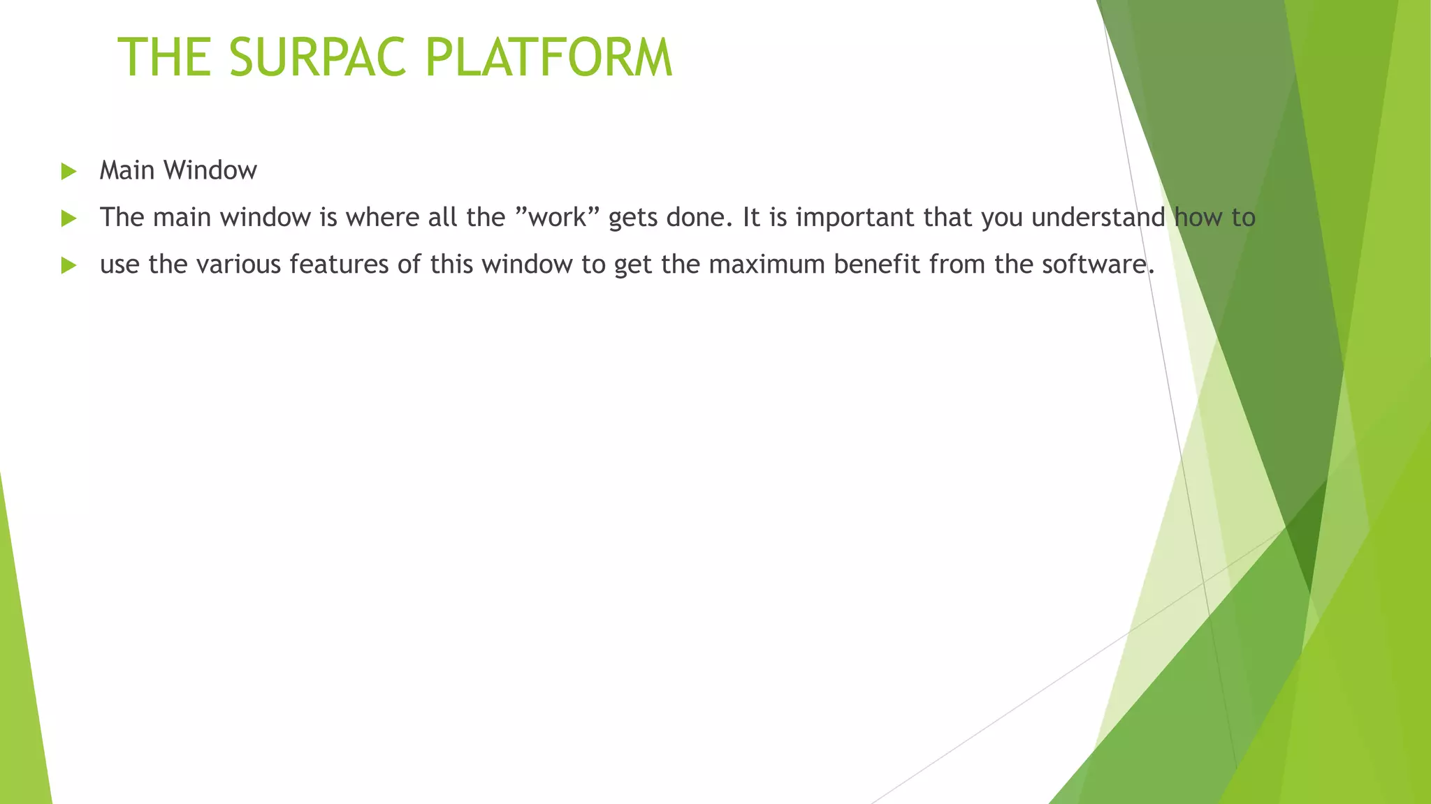 Surpac Software | PPTX