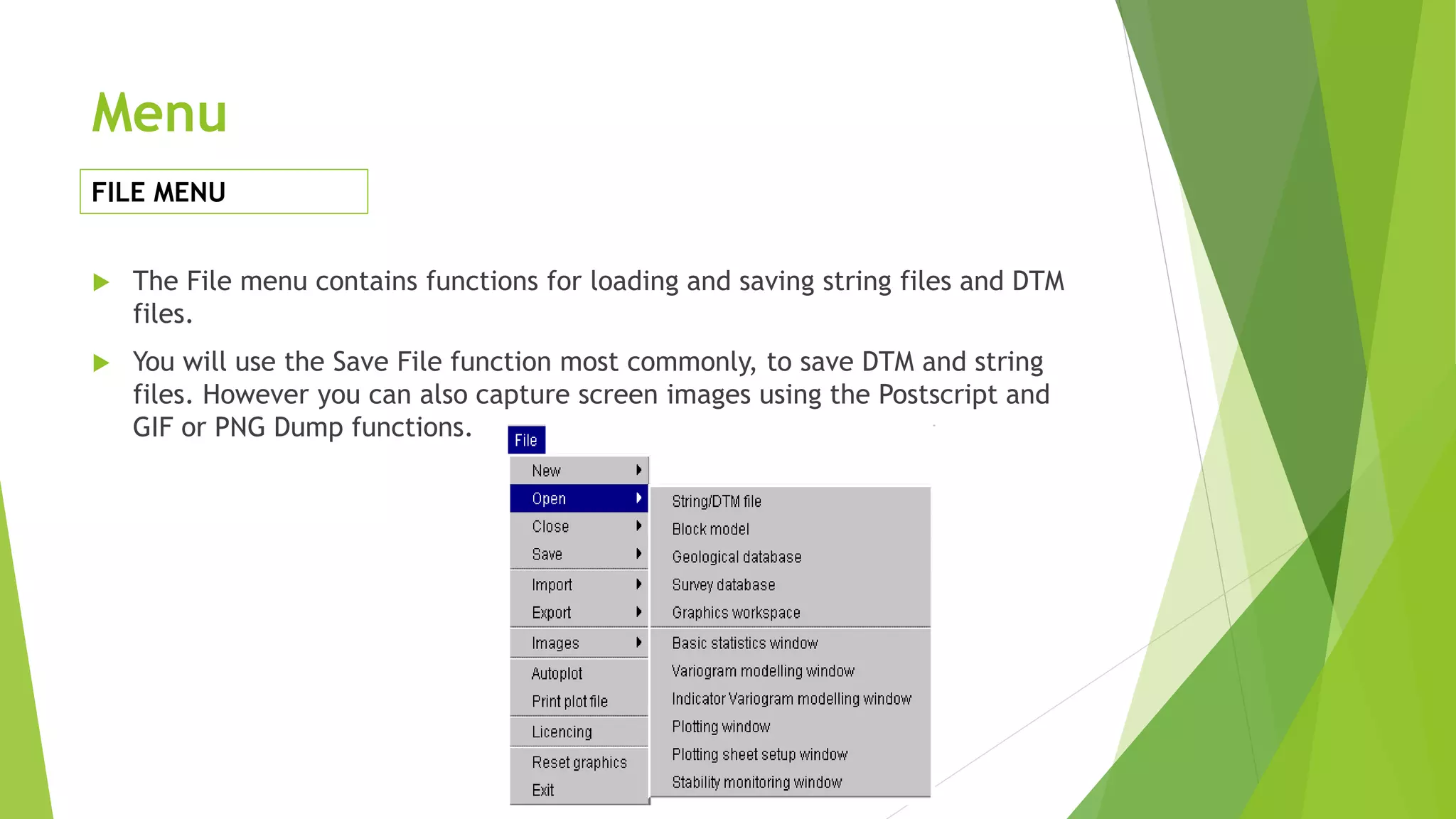 Surpac Software | PPTX