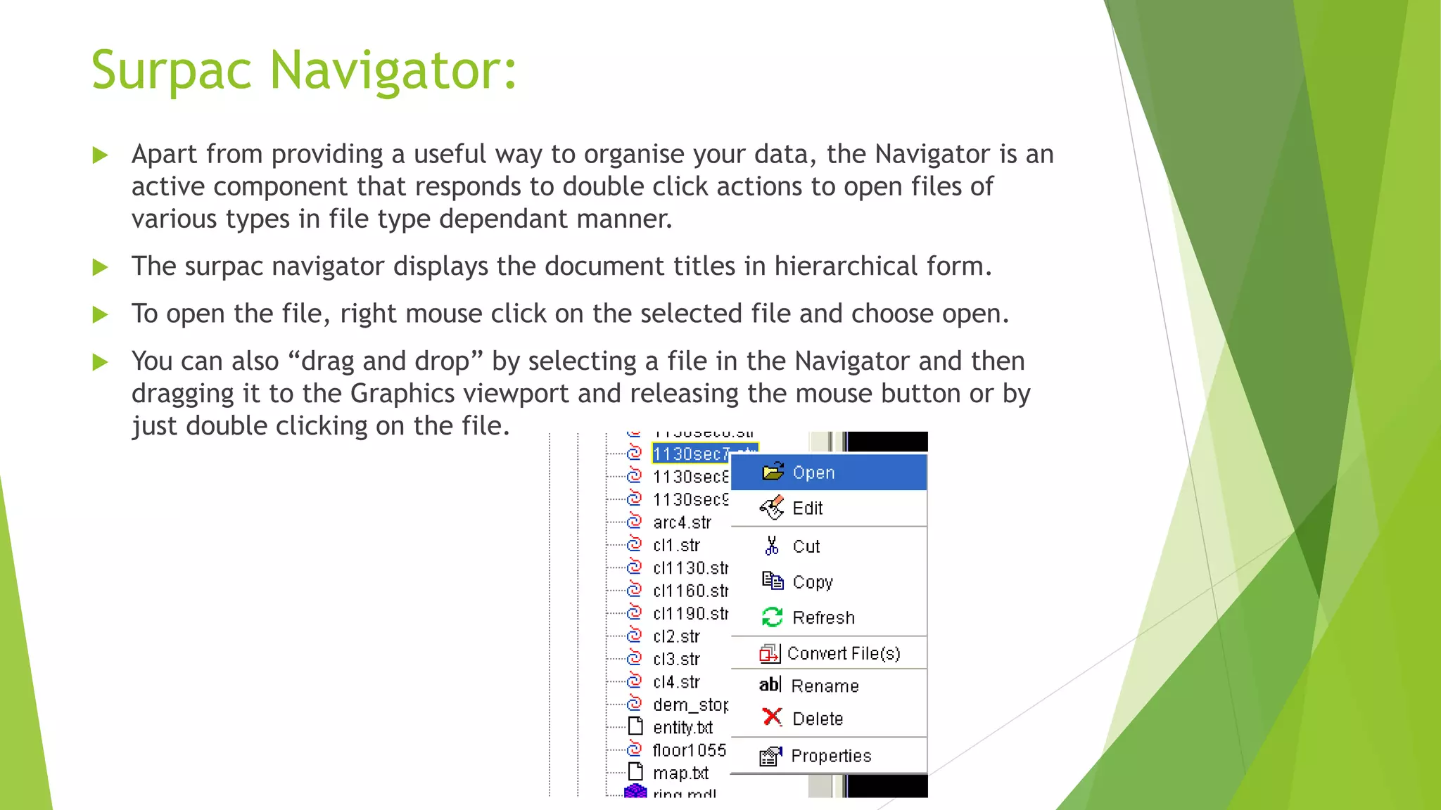 Surpac Software | PPTX