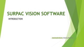 Surpac Software | PPTX