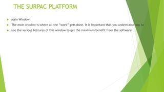 Surpac Software | PPTX
