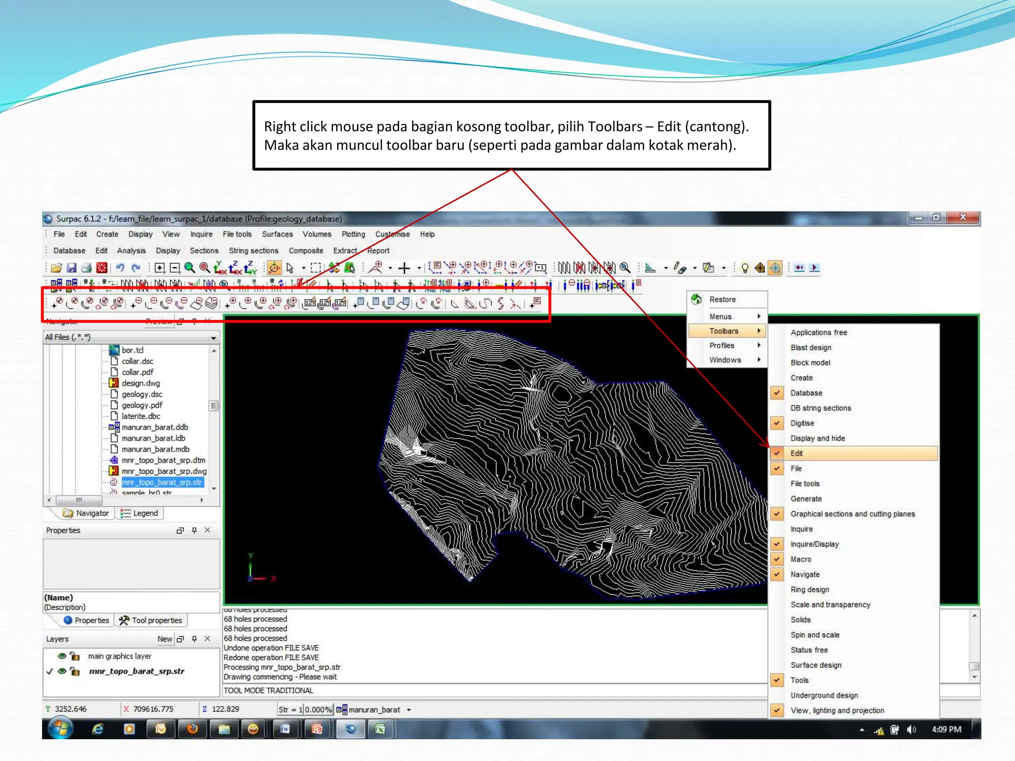 SURPAC TRAINING GEOLOGICAL DATABASE MINING | PPT