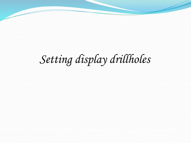 SURPAC TRAINING GEOLOGICAL DATABASE MINING | PPT