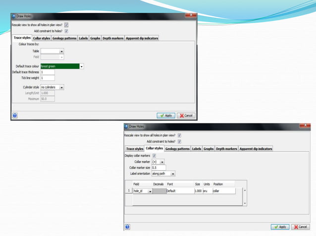 SURPAC TRAINING GEOLOGICAL DATABASE MINING | PPT