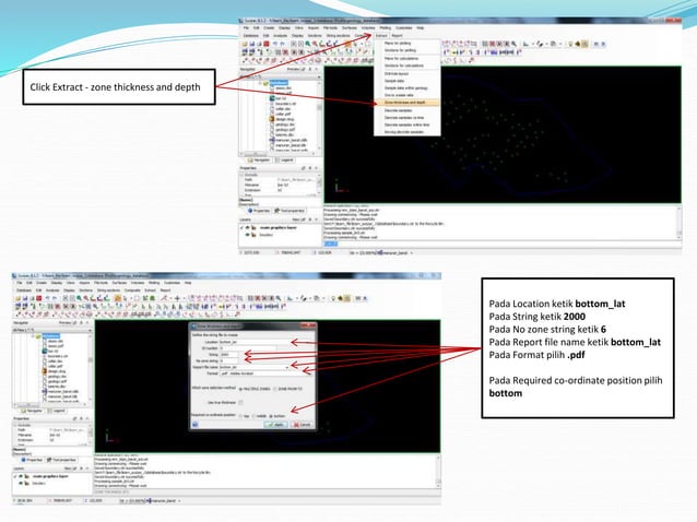 SURPAC TRAINING GEOLOGICAL DATABASE MINING | PPT