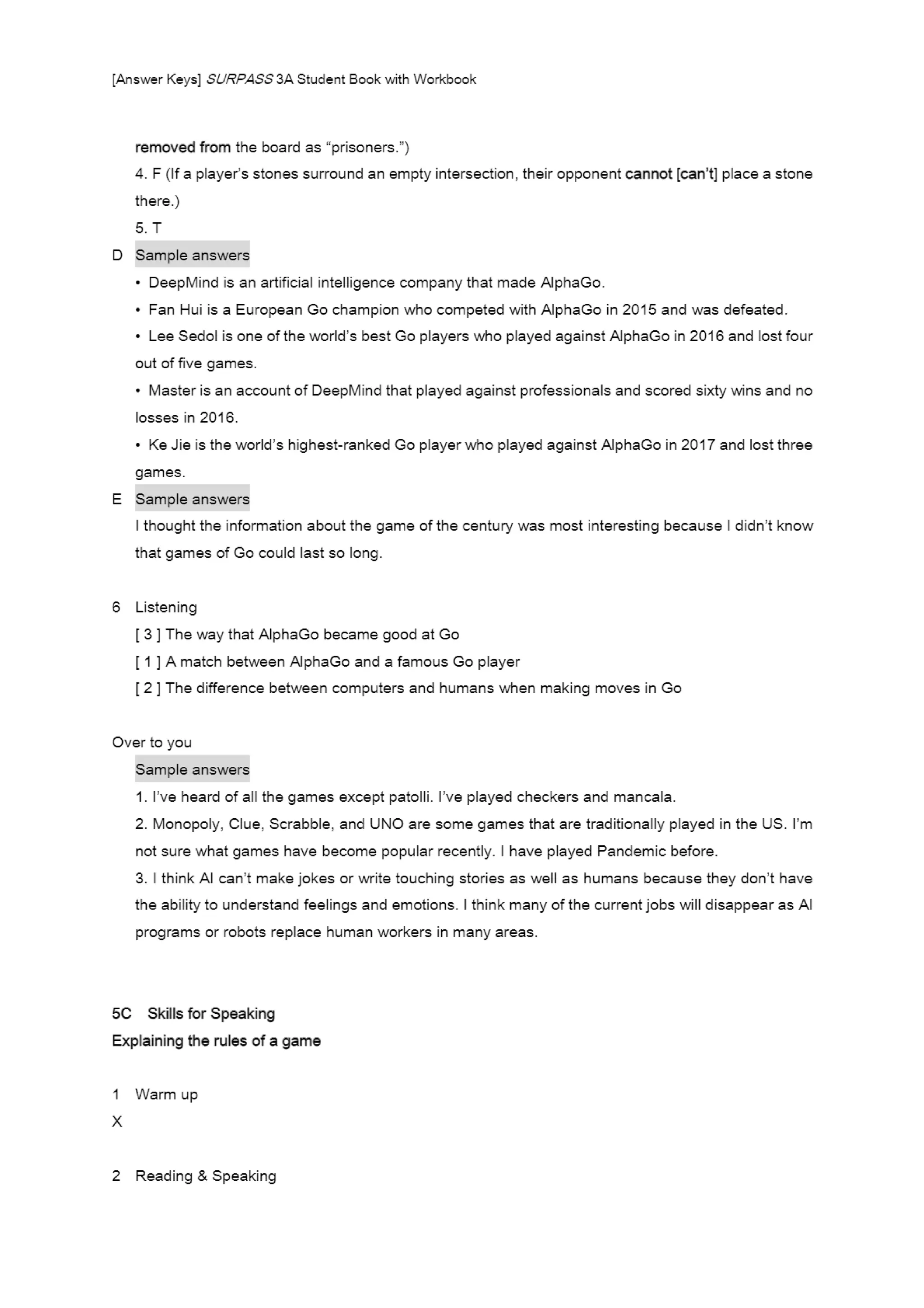 SURPASS 3A Student Book with Workbook Answer key.pdf