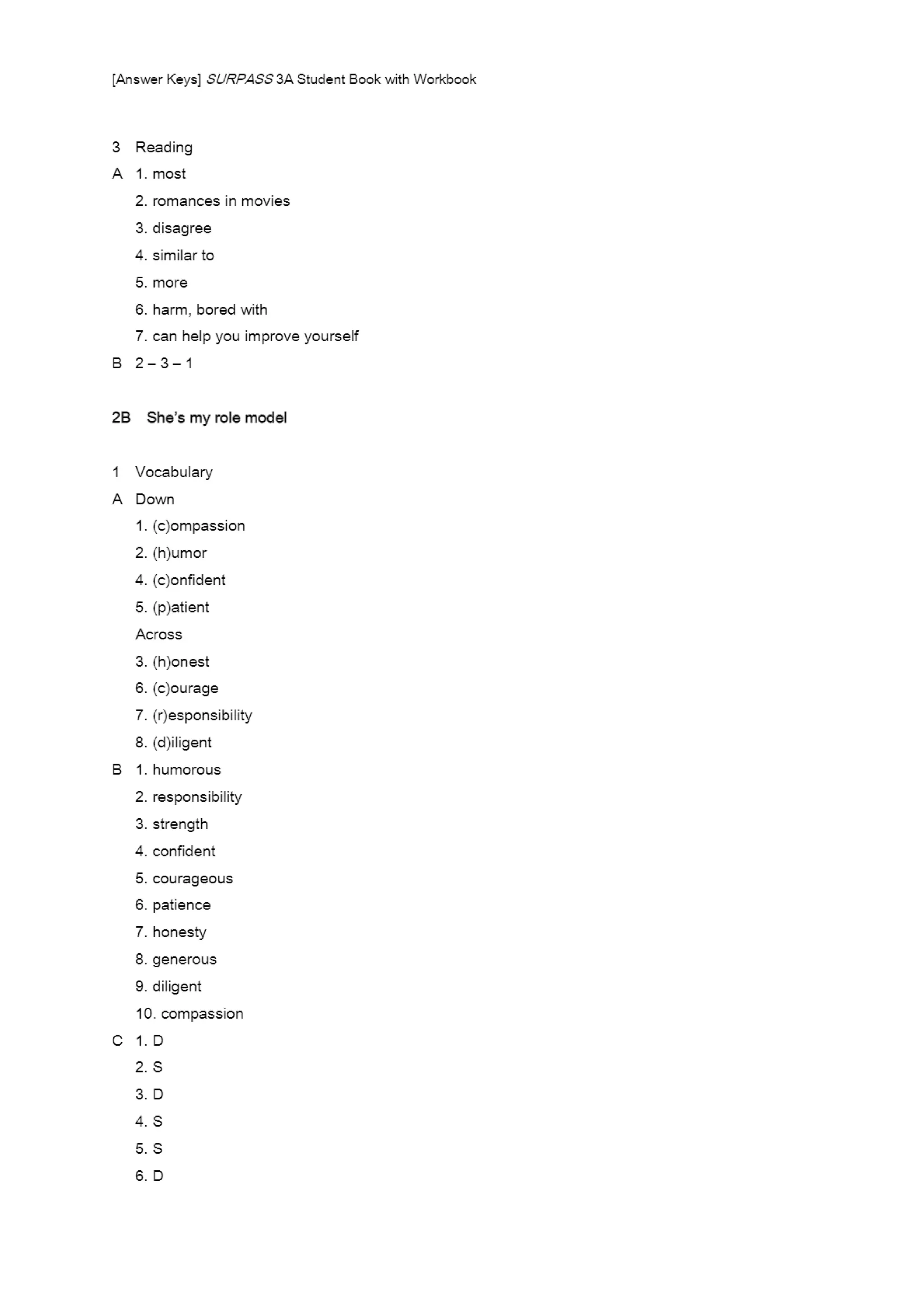 SURPASS 3A Student Book with Workbook Answer key.pdf