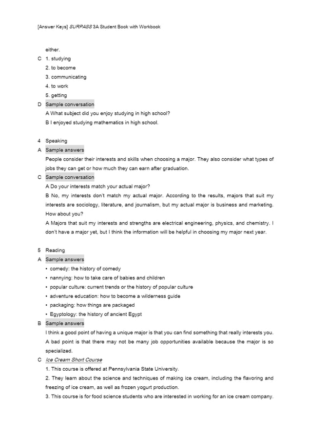 SURPASS 3A Student Book with Workbook Answer key.pdf