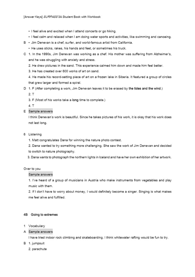 SURPASS 3A Student Book with Workbook Answer key.pdf