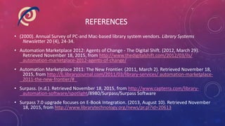 Surpass Library Automation | PPT