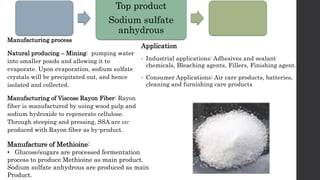 Surplus chemical industry overview | PPTX