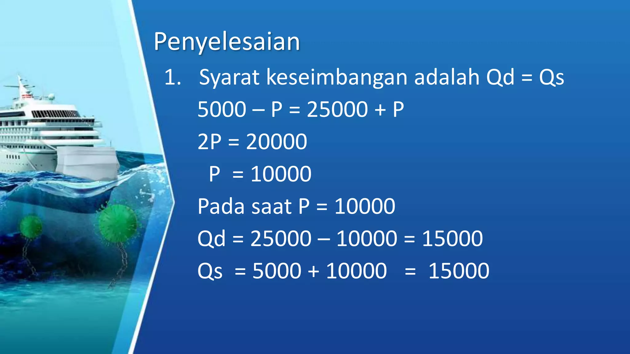 Surplus konsumen dan produsen pengaruh pajak | PPTX