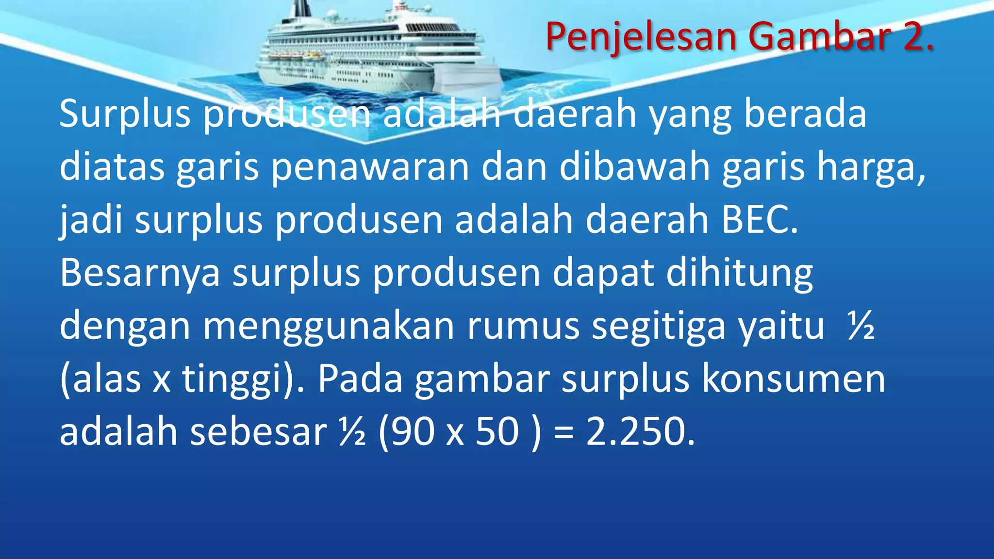 Surplus konsumen dan produsen pengaruh pajak | PPTX