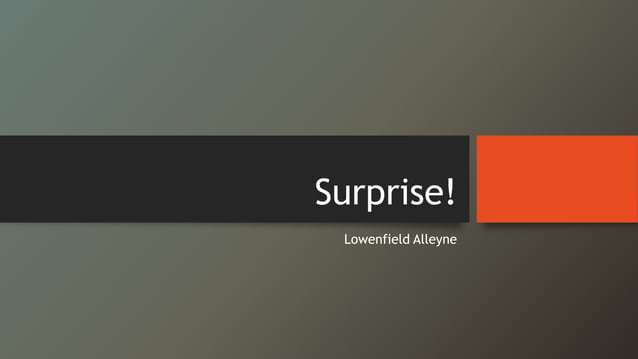 Surprise! | PPT