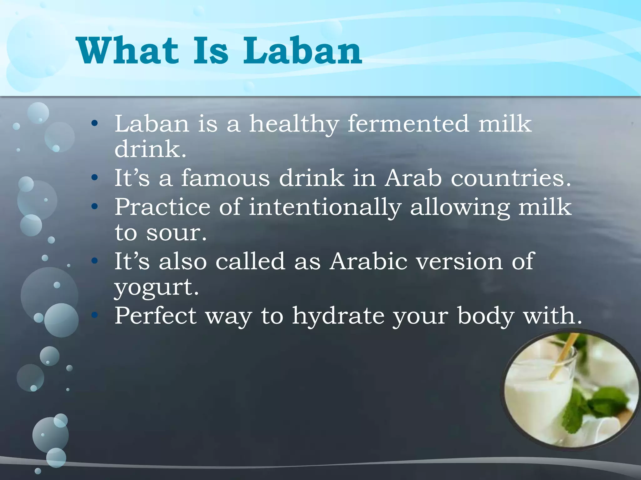 Surprising health benefits of laban | PPTX