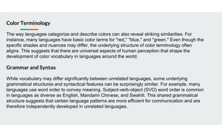 Surprising Similarities Between Unrelated Languages | PPTX ...