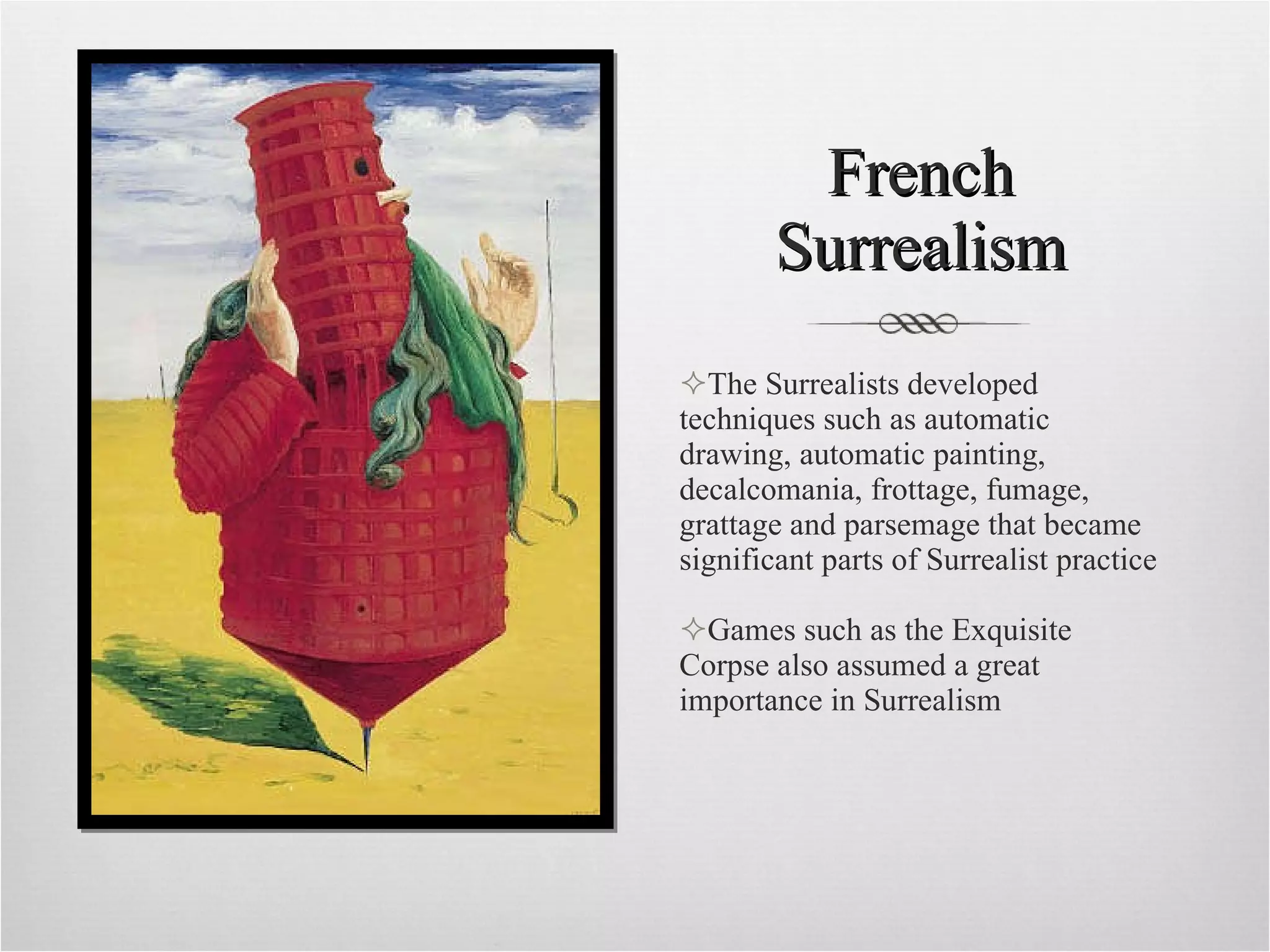 French & Czech Surrealism | PPT