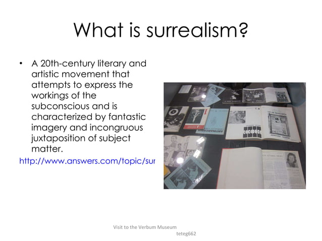 Surrealism | PPT | Museums & Galleries | Attractions