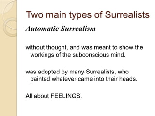 Surrealism | PPTX
