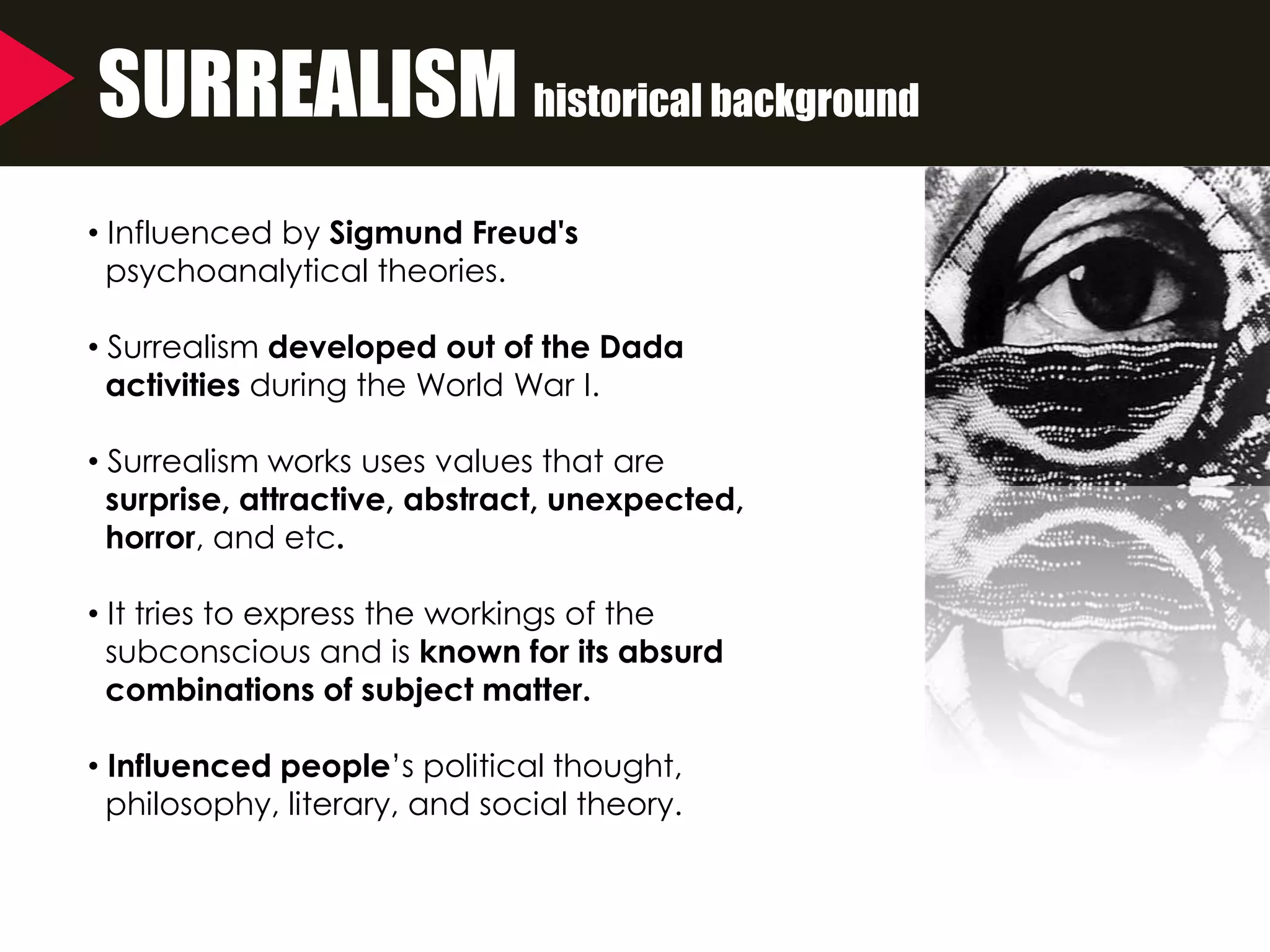 Surrealism 20th century theatre | PPTX