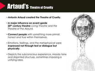 Surrealism 20th century theatre | PPTX