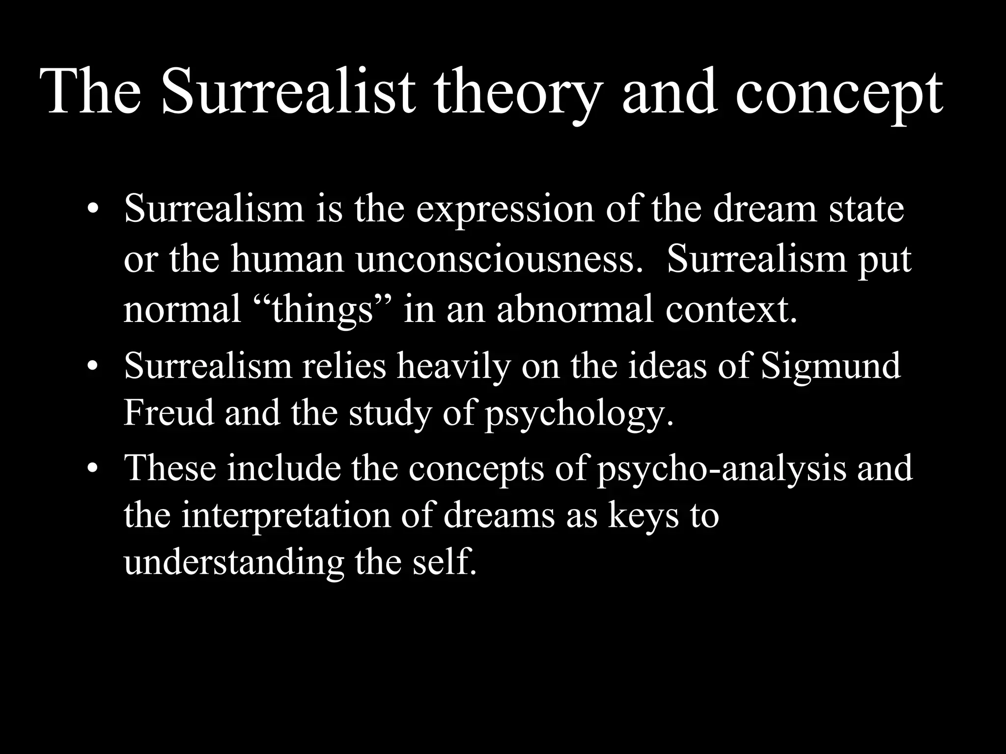 Surrealism for computer art (Rosko BCC) | PPT