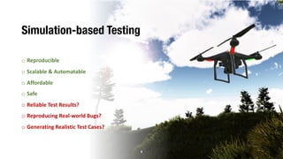 Simulation-based Test Case Generation for Unmanned Aerial Vehicles in ...
