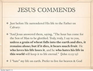 Surrender to Win: Living Like Jesus Leads to Victory Over Life | PDF