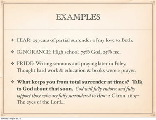 Surrender to Win: Living Like Jesus Leads to Victory Over Life | PDF