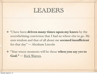 Surrender to Win: Living Like Jesus Leads to Victory Over Life | PDF